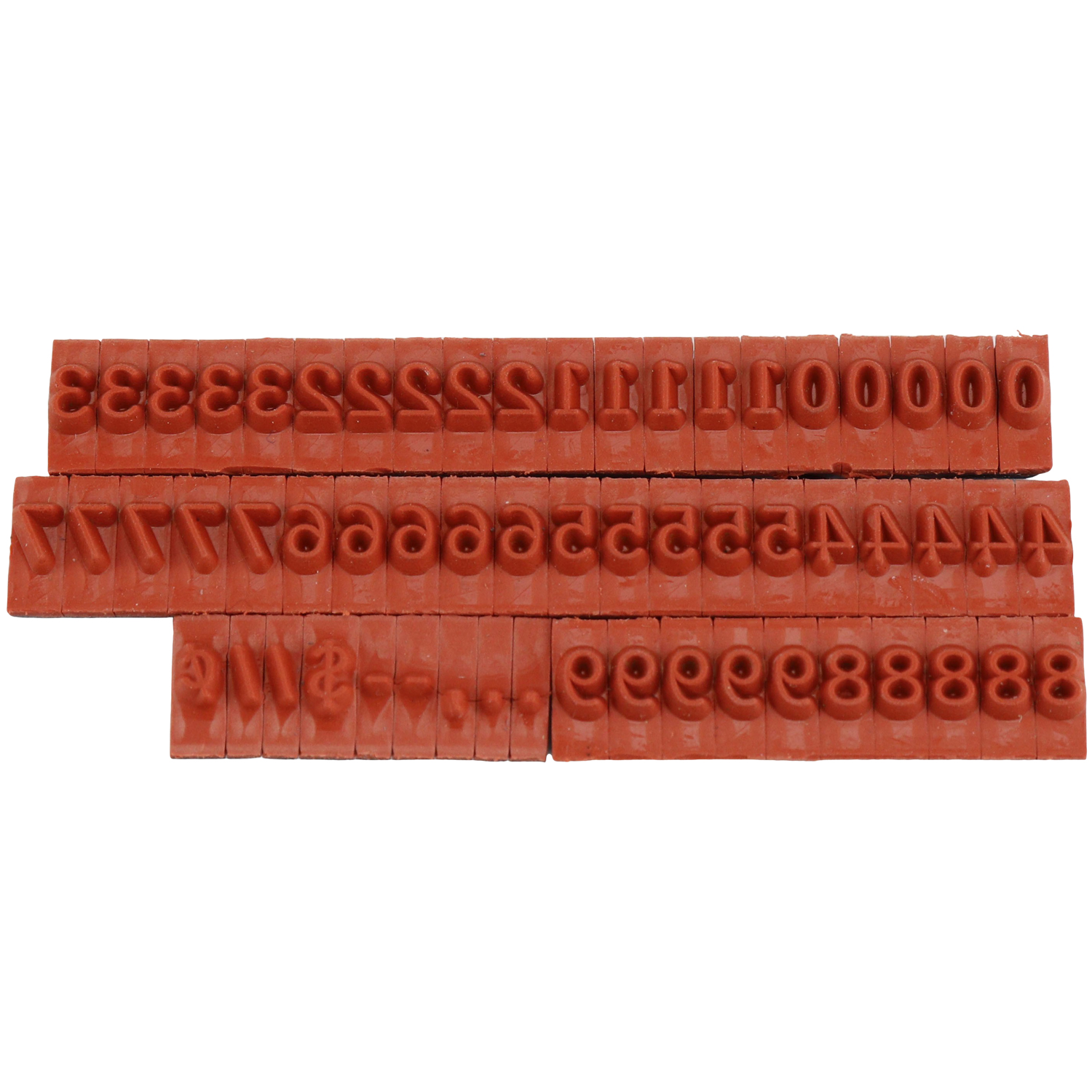 FA10 RIBType Number Set | Rubber Stamp Warehouse