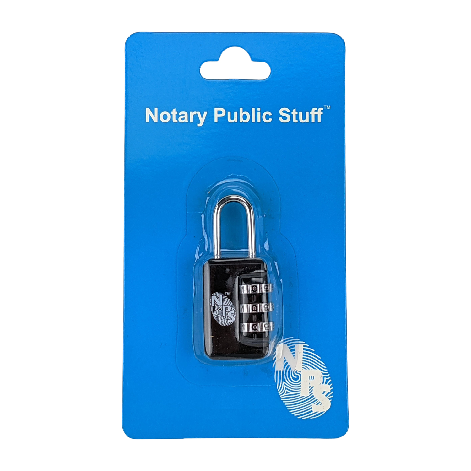 Notary Padlock | Rubber Stamp Warehouse