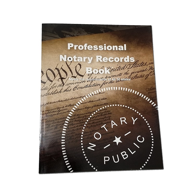 Deluxe Professional Notary Records Book™ (Hard Cover)