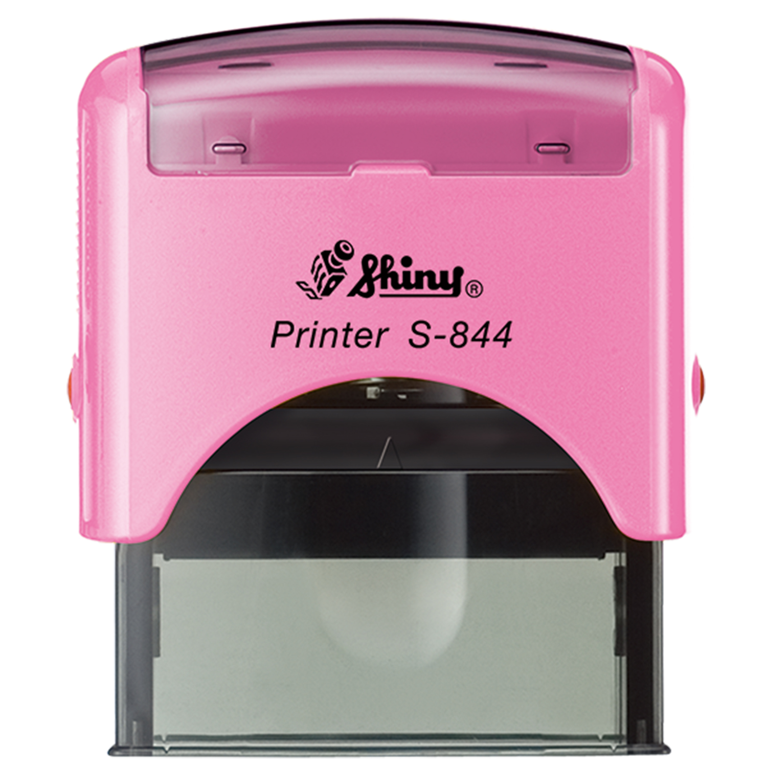 Shiny S-844 Pink Frame Self-Inking Stamp | Rubber Stamp Warehouse