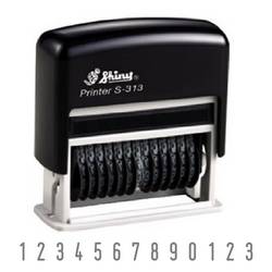 Shiny S-313 Numberer Self-Inking Stamp | Rubber Stamp Warehouse
